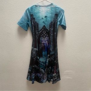 Blackmilk | Dresses | Blackmilk Atlantian Gothic Longline Evil Tee ...